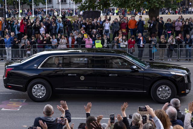 Inside ‘The Beast’: The armoured limousine taking Joe Biden around ...
