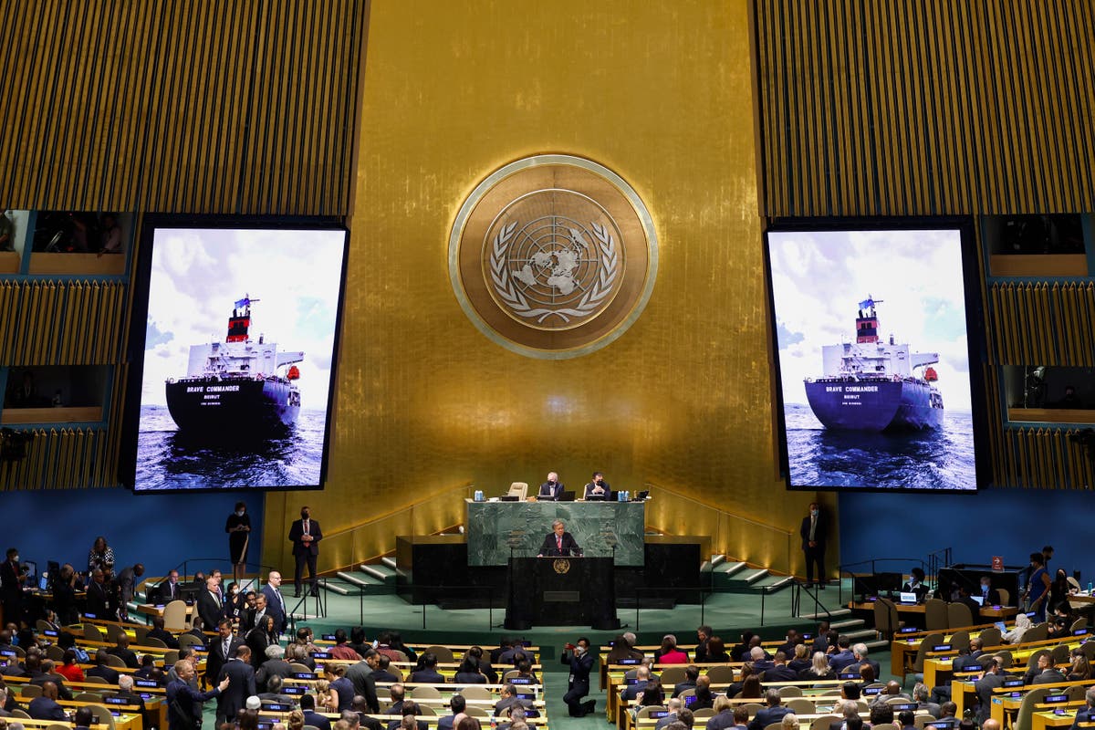 The theme for the United Nations General Assembly this year is ...