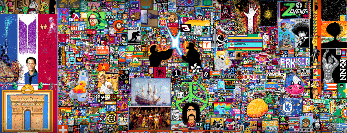 “r/Place” o cómo una broma de internet se convirtió en una obra de arte ...