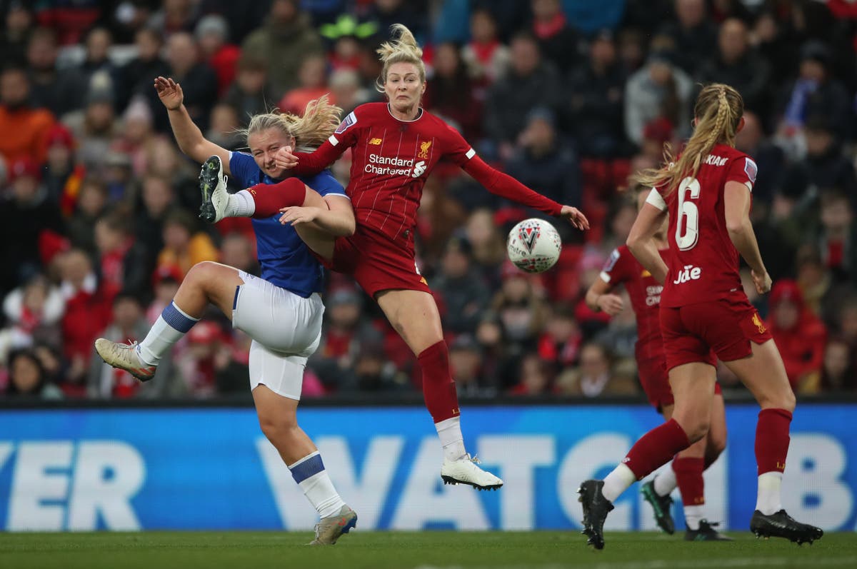 WSL’s Merseyside derby at Anfield puts pressure on both teams, says Liverpool boss Matt Beard ...