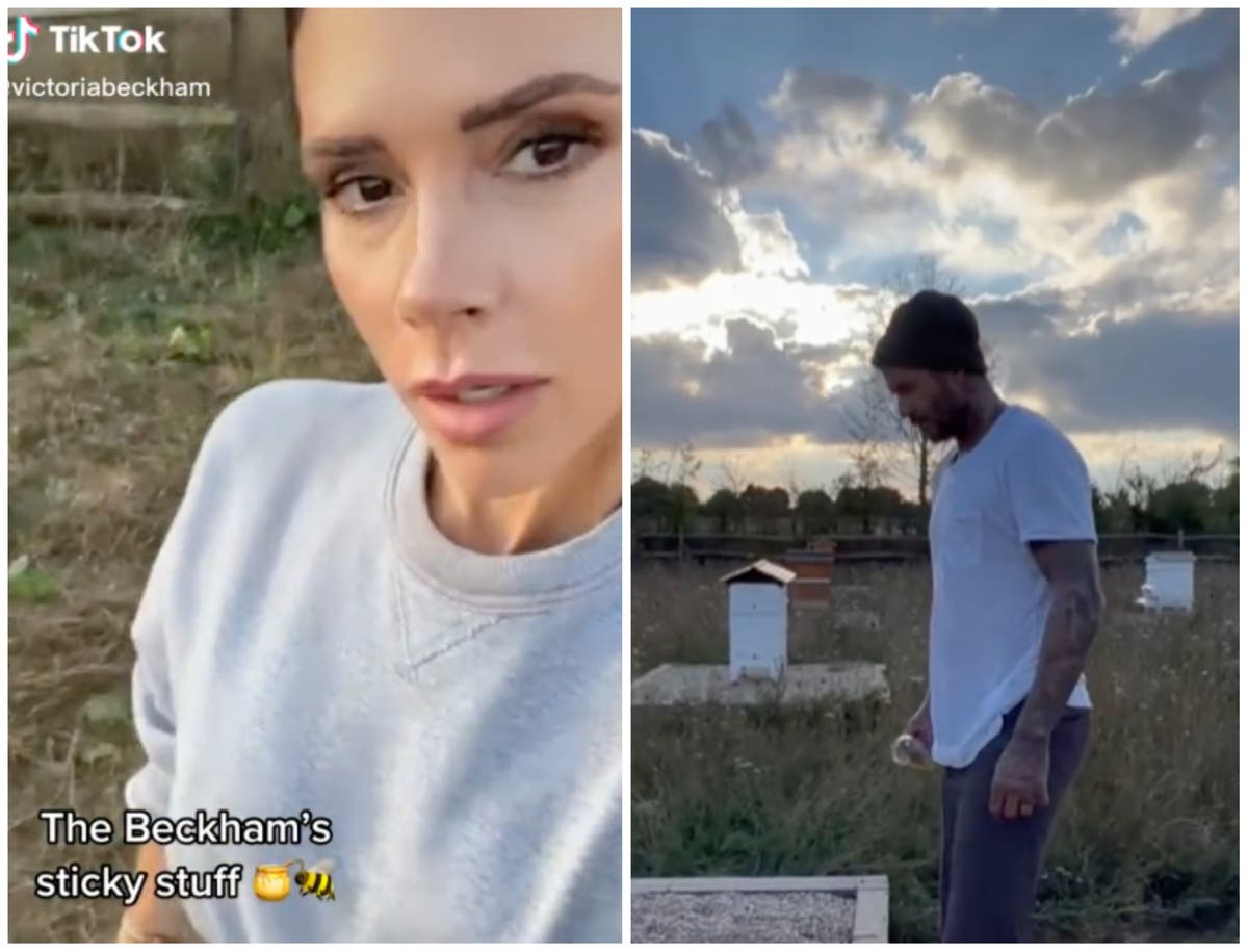Victoria Beckham jokes about ‘David’s sticky stuff’ in hilarious TikTok ...