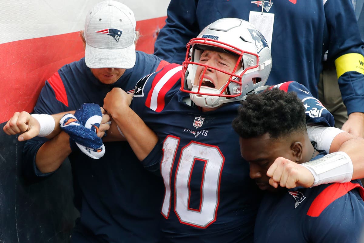 Jones, quarterback de Patriots, descartado pese a entrenar ...