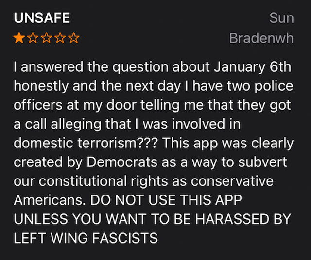 The Right Stuff users claim they were contacted by FBI after using the ...