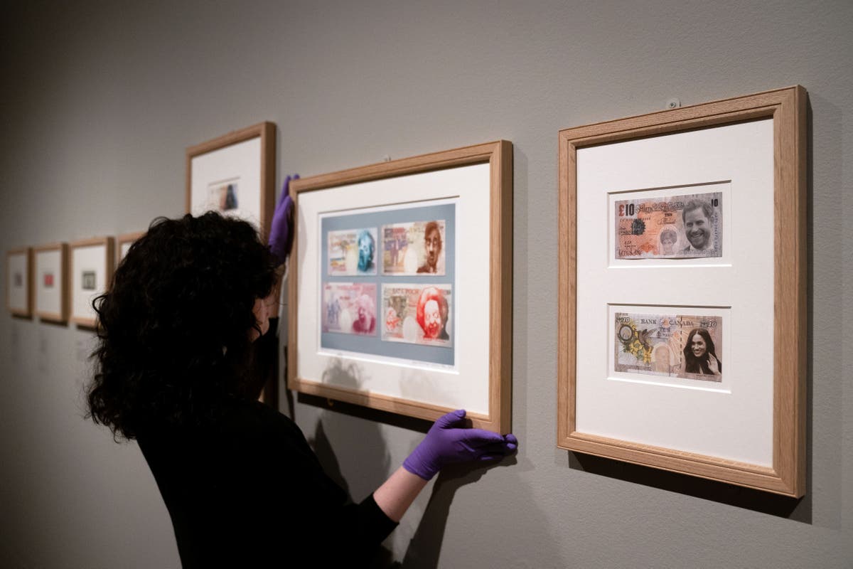 Exhibition of defaced money to include Harry and Meghan banknotes ...