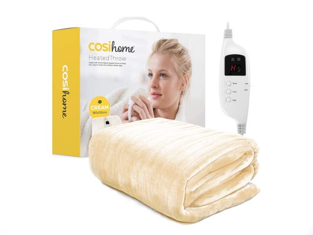 This electric blanket will keep you warm during the cold snap – and it ...