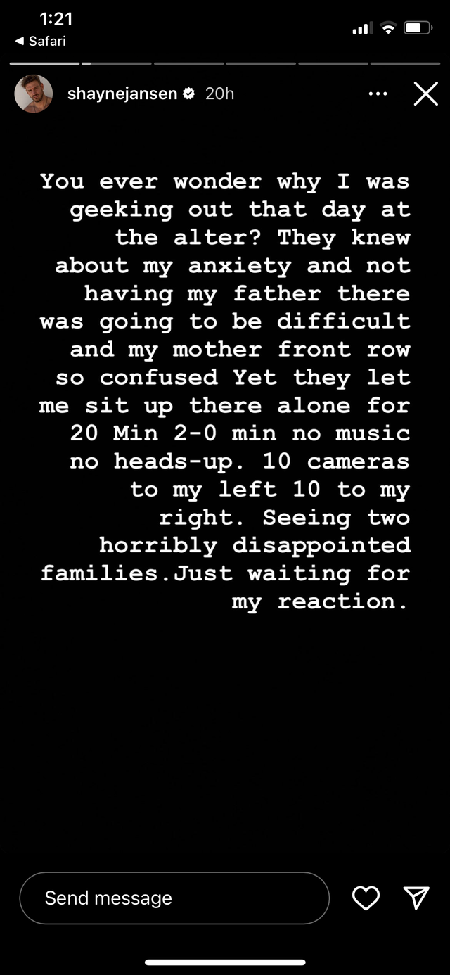 Love Is Blind star Shayne Jansen shares heartbreak over mother’s death ...