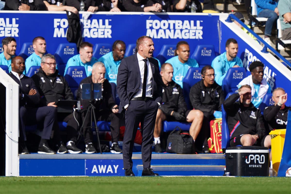 Brendan Rodgers stands by his record as pressure grows at Leicester ...
