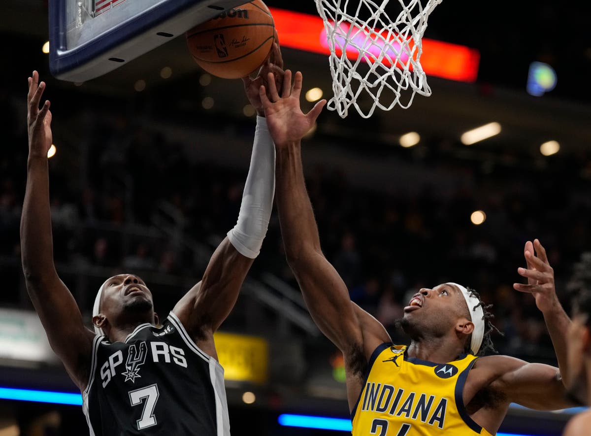 Spurs sobreviven a ofensiva final y vencen 137-134 a Pacers ...