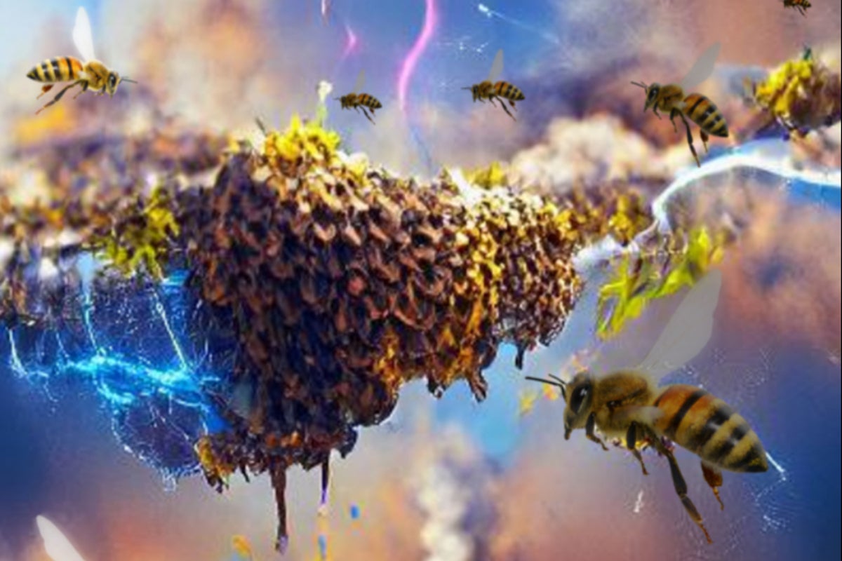 Swarming insects can ‘produce as much electricity as thunderstorm ...