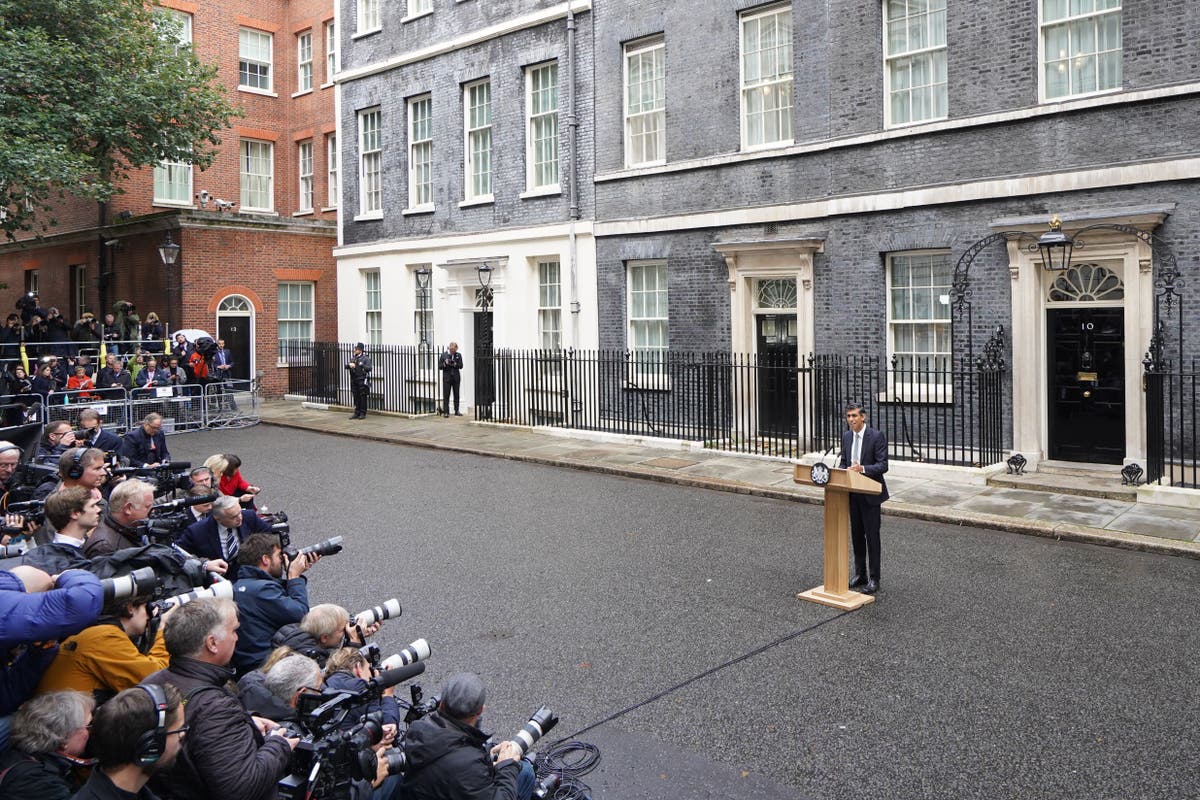 Sunak delivers one of longest first speeches by a new PM | The Independent