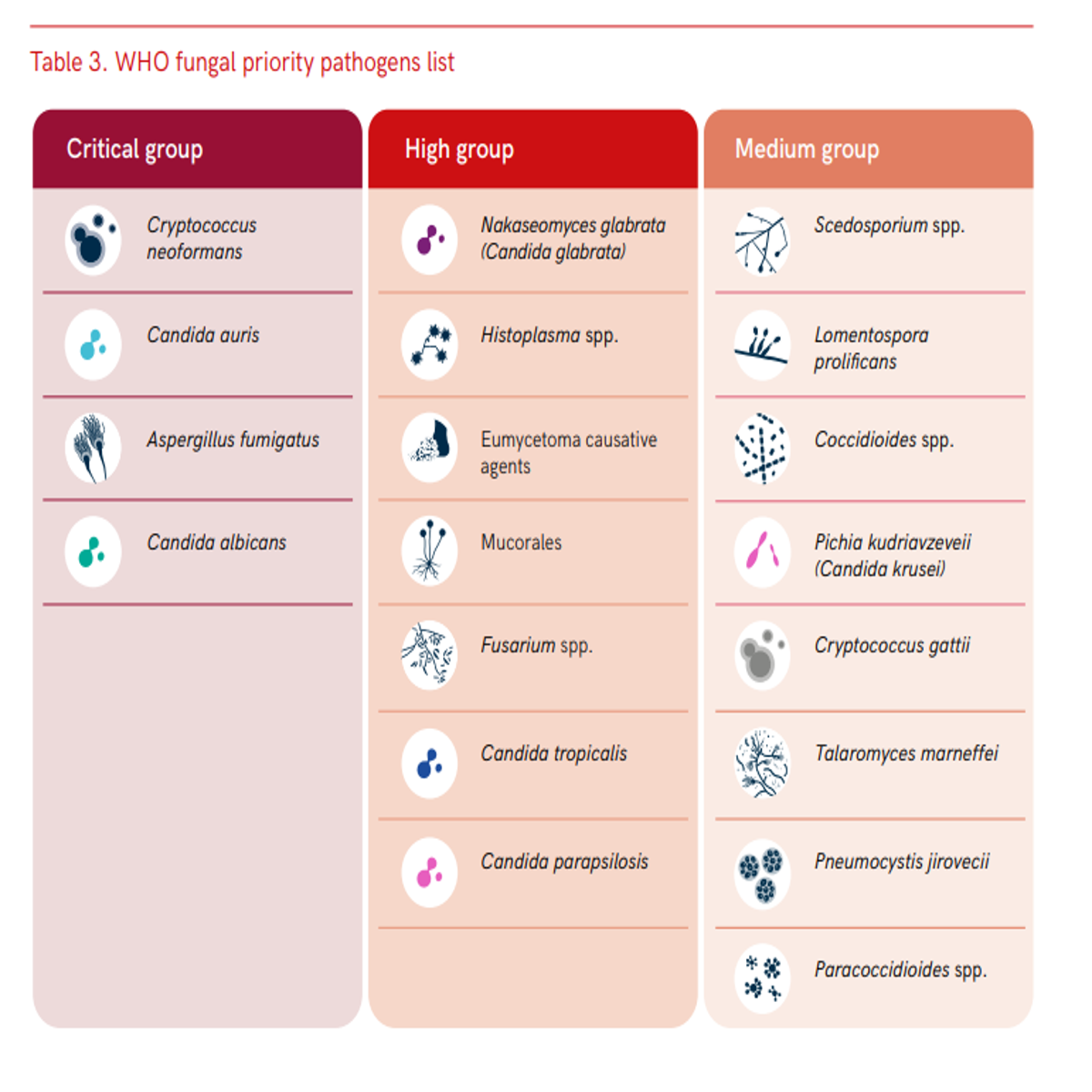 fungal pathogen examples