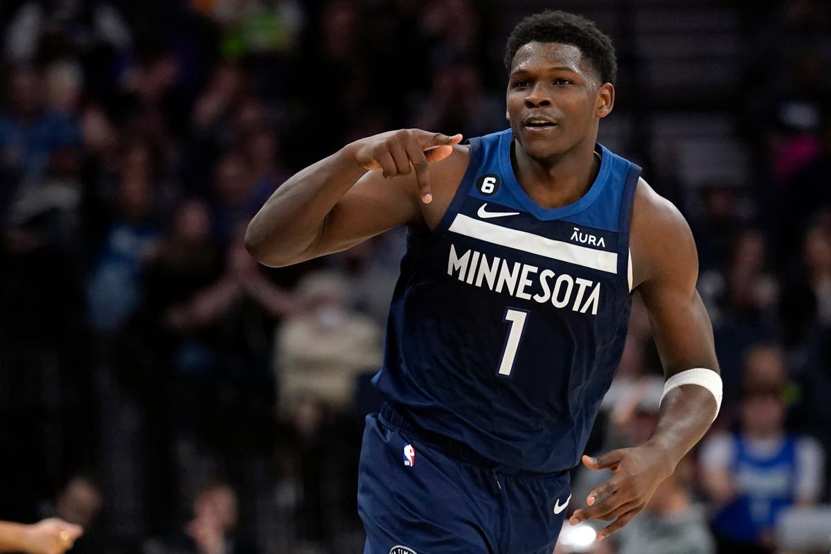 Edwards anota 34 en triunfo de Timberwolves sobre Spurs | Independent ...