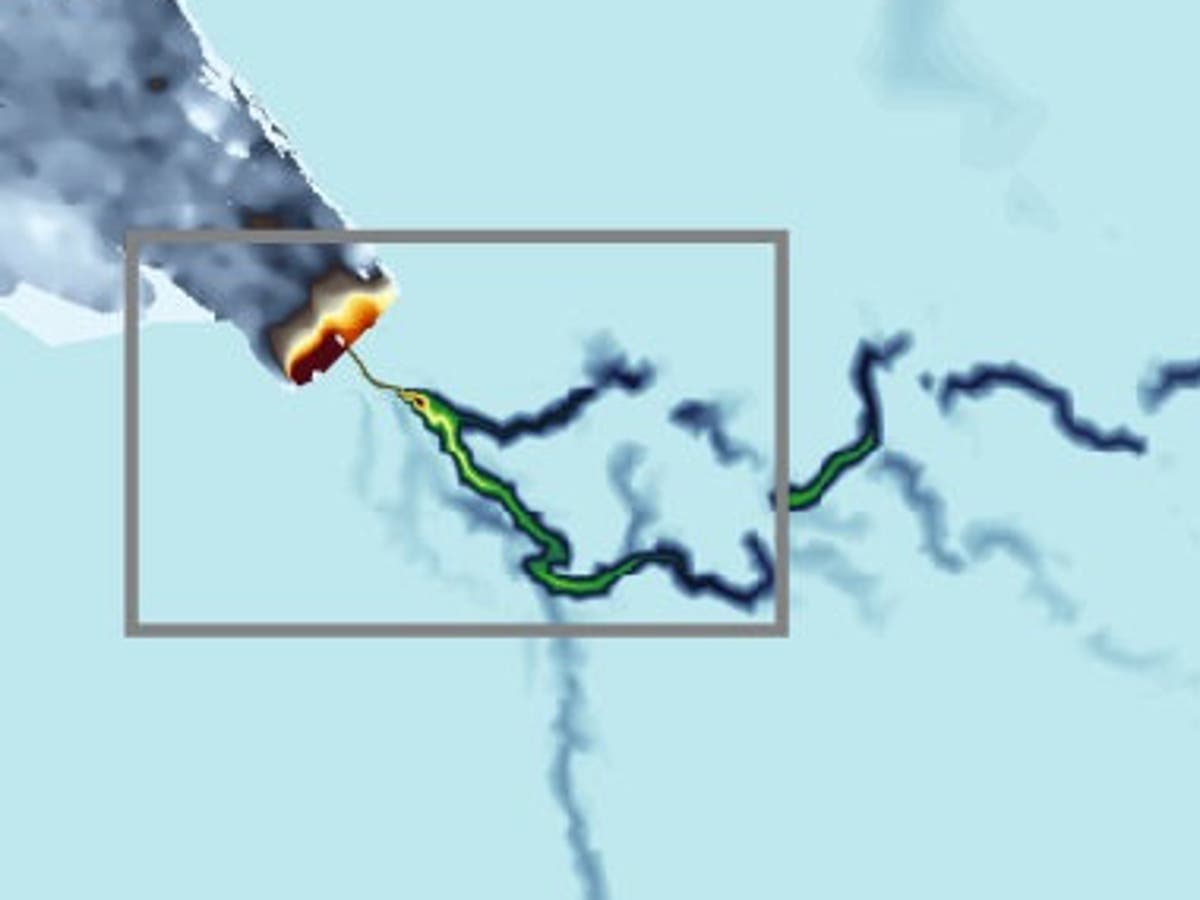 Secret river discovered beneath Antarctica | The Independent