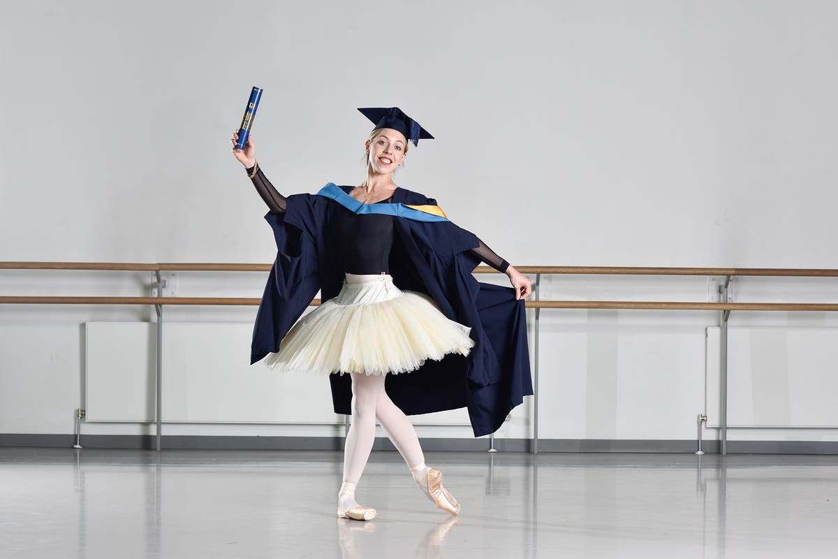 Top ballerina scoops first-class degree after balancing profession with ...