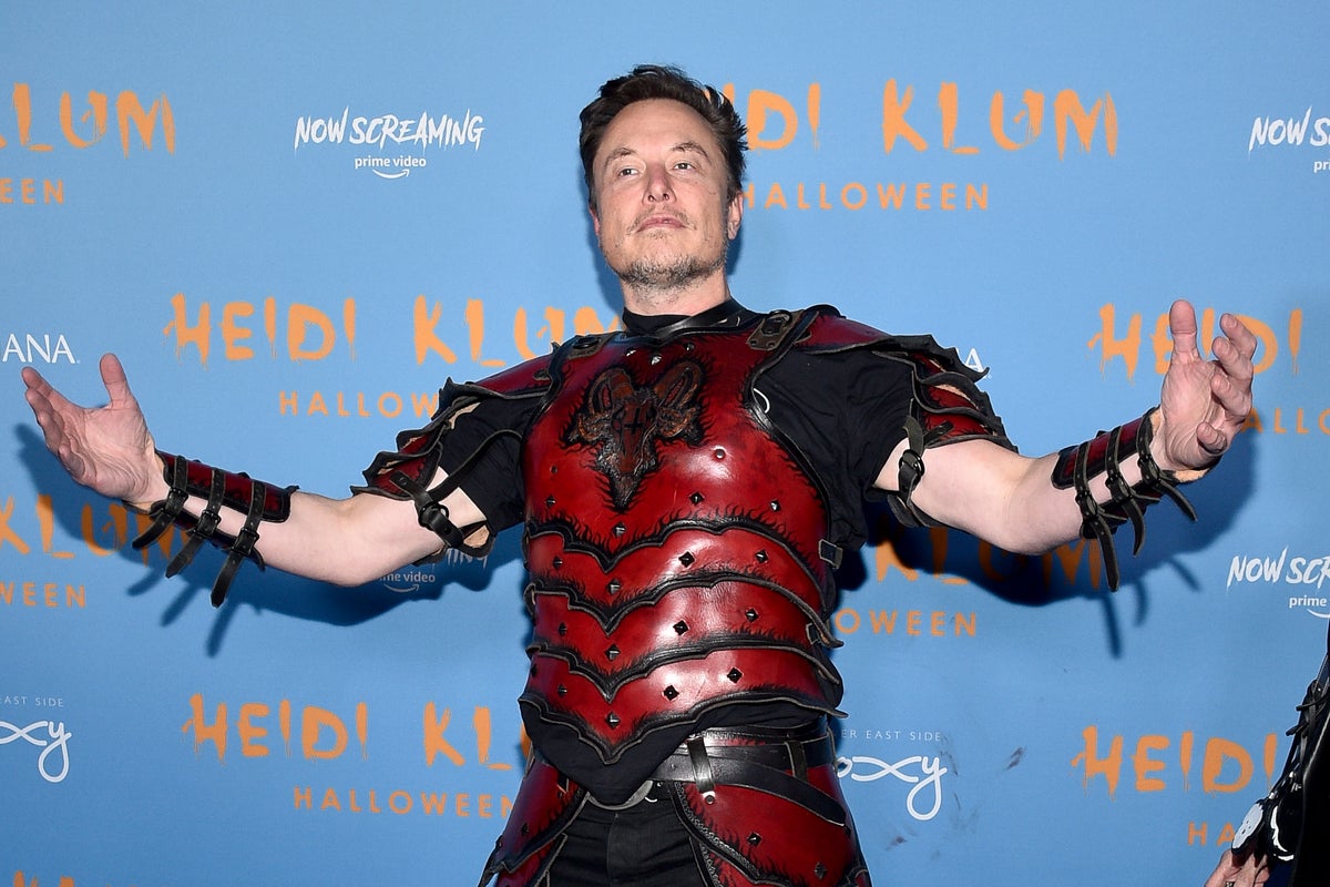 Elon Musk dresses up as ‘Devil’s Champion’ for New York Halloween party ...