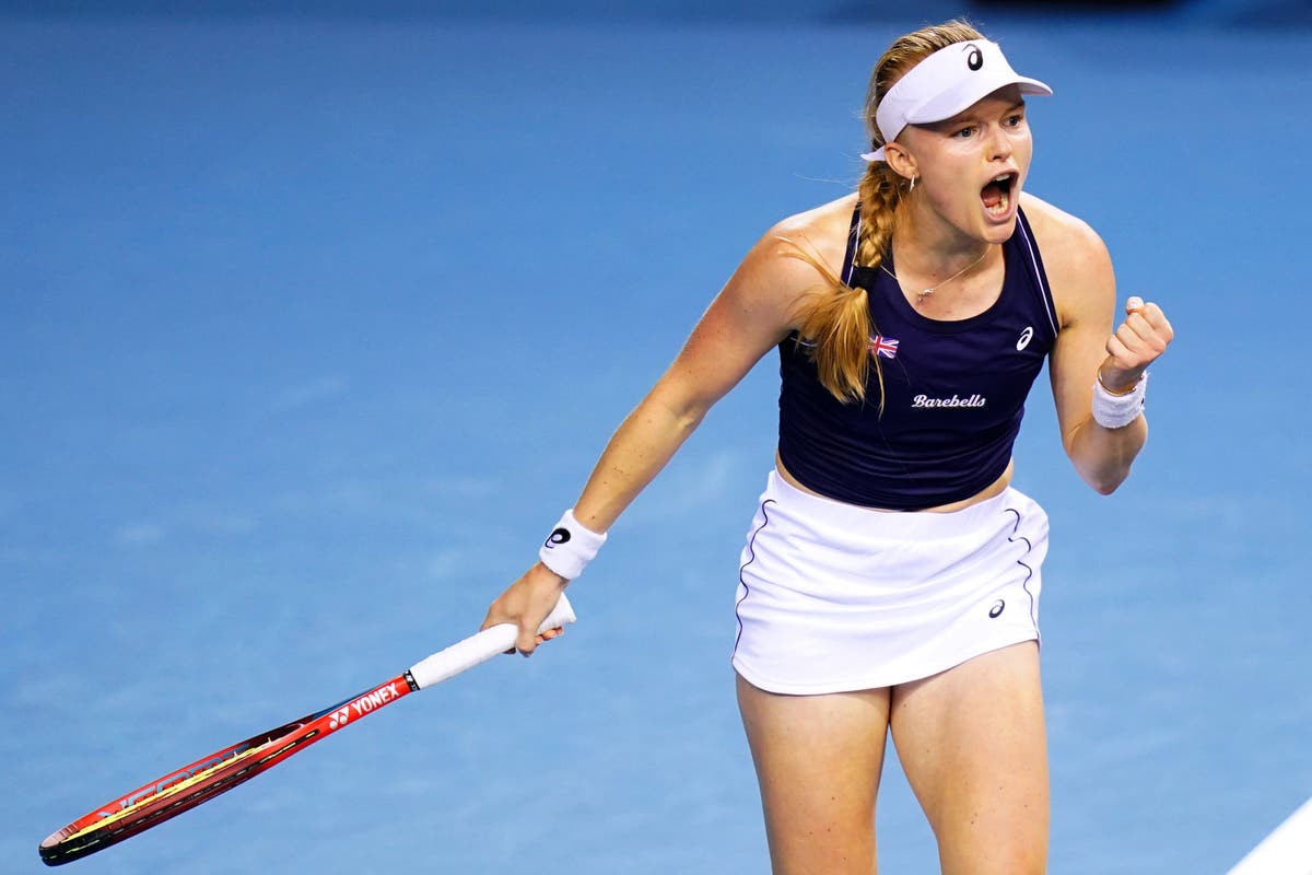 Harriet Dart sets up doubles decider with win over Ajla Tomljanovic ...