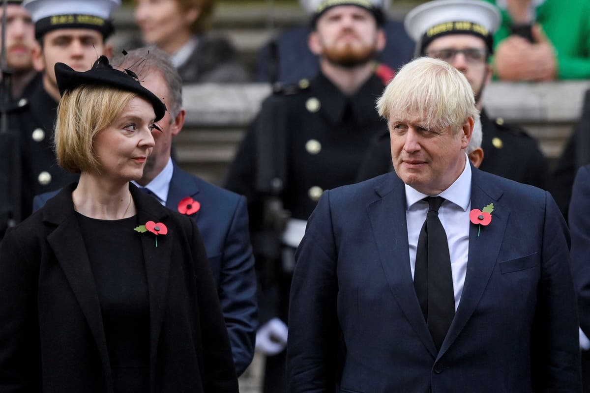 Boris Johnson compares Liz Truss’s mini-Budget to Morecambe and Wise ...