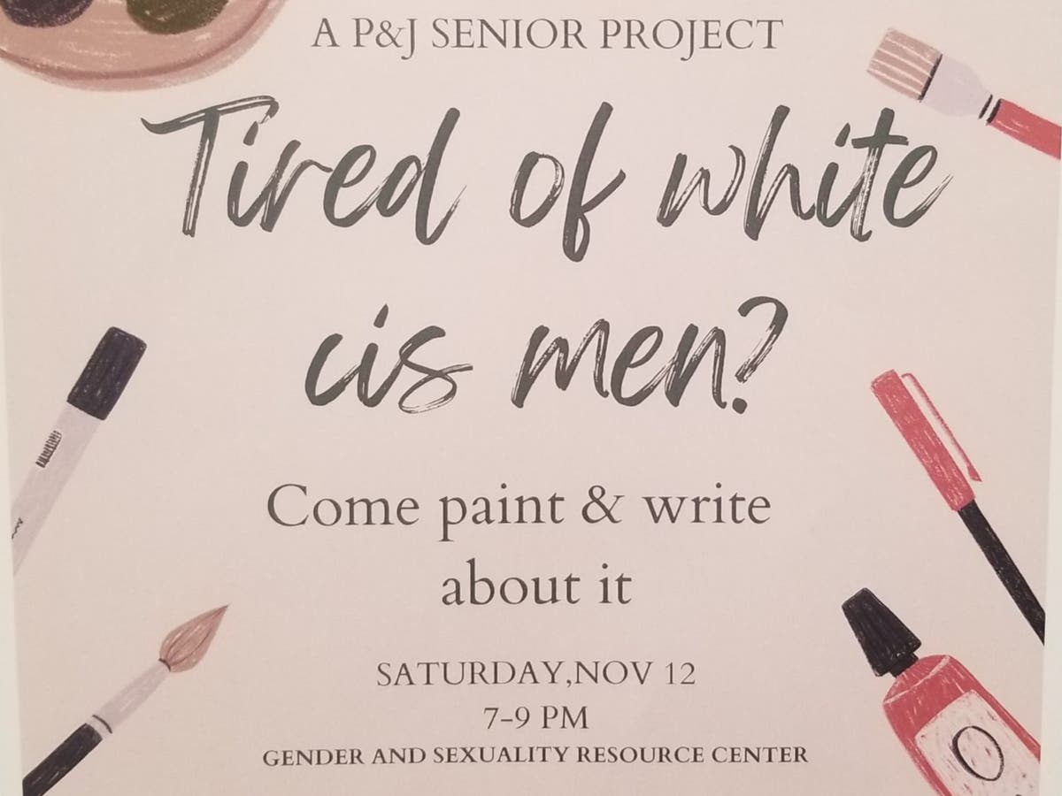 Pennsylvania college event for people ‘tired of cis white men ...