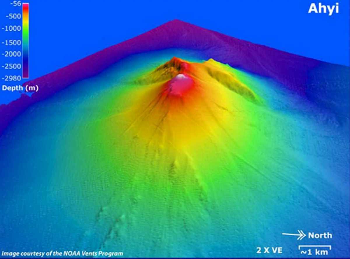 Northern Mariana Islands Volcano