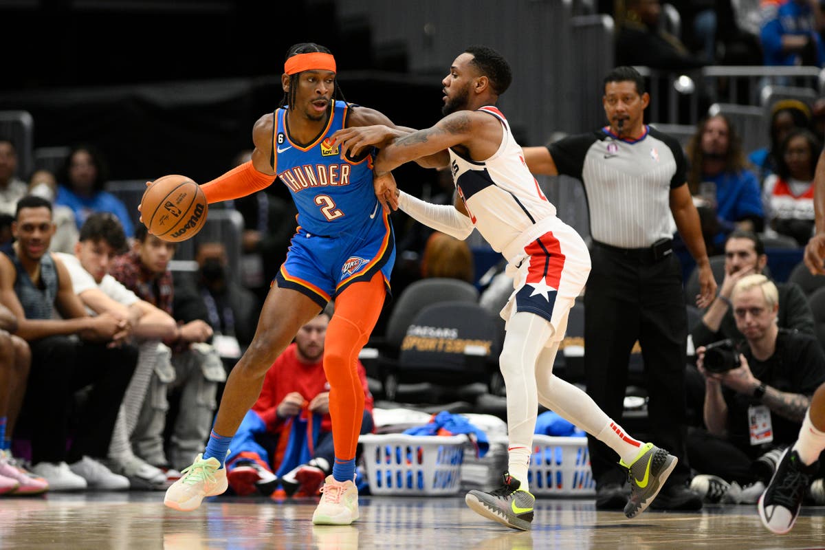 Con triple de Gilgeous-Alexander, Thunder vence a Wizards - TrendRadars ...