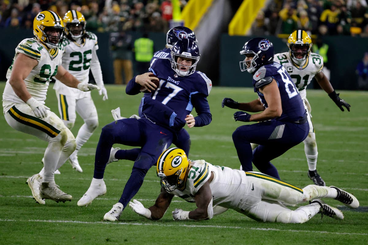 Titans ganan 27-17 a Packers; Tannehill se impone a Rodgers ...