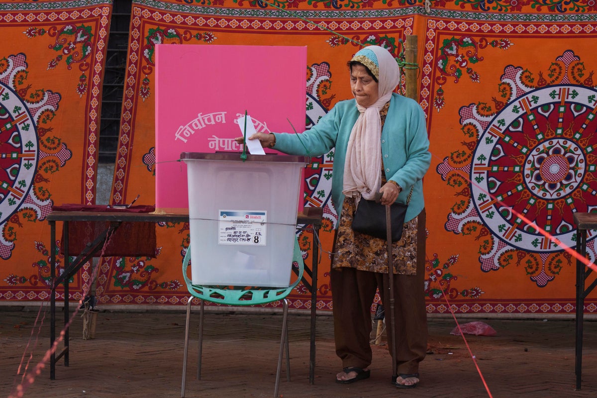 Voters in Nepal line up to elect new members of Parliament | The ...