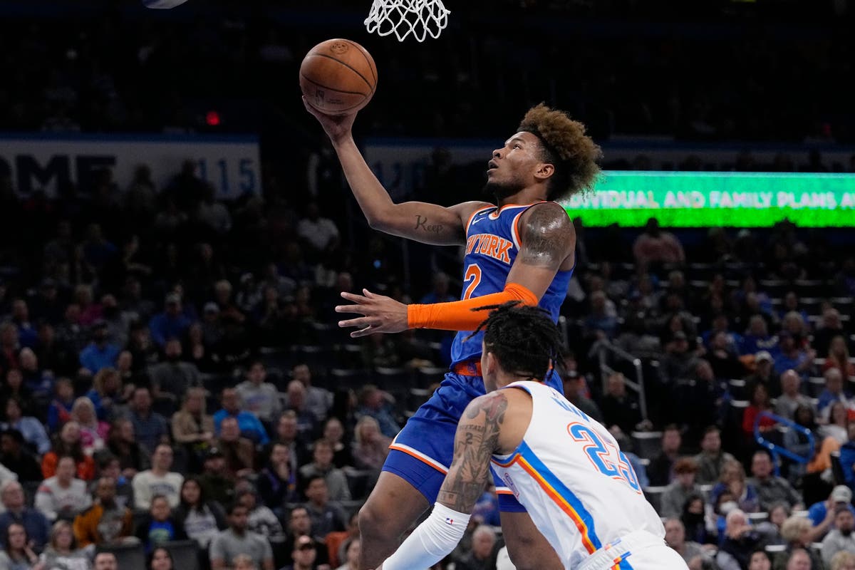 Knicks superan de visita por 129-119 al Thunder | Independent Español
