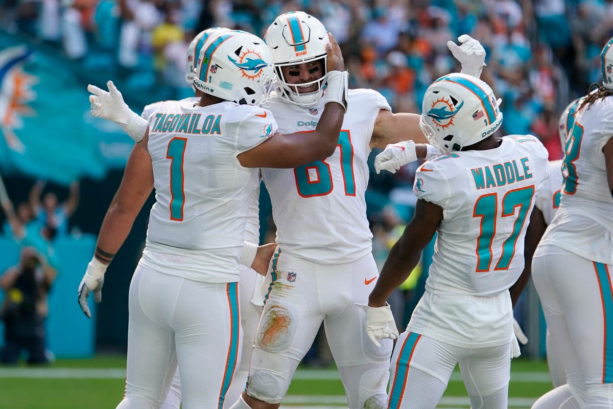 Tagovailoa y Dolphins vencen a Texans e hilan 5to triunfo | Independent ...