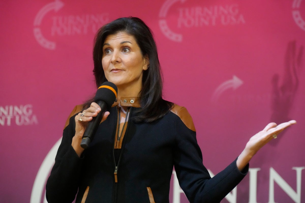 Haley signals 2024 openness despite pledge to back Trump | The Independent