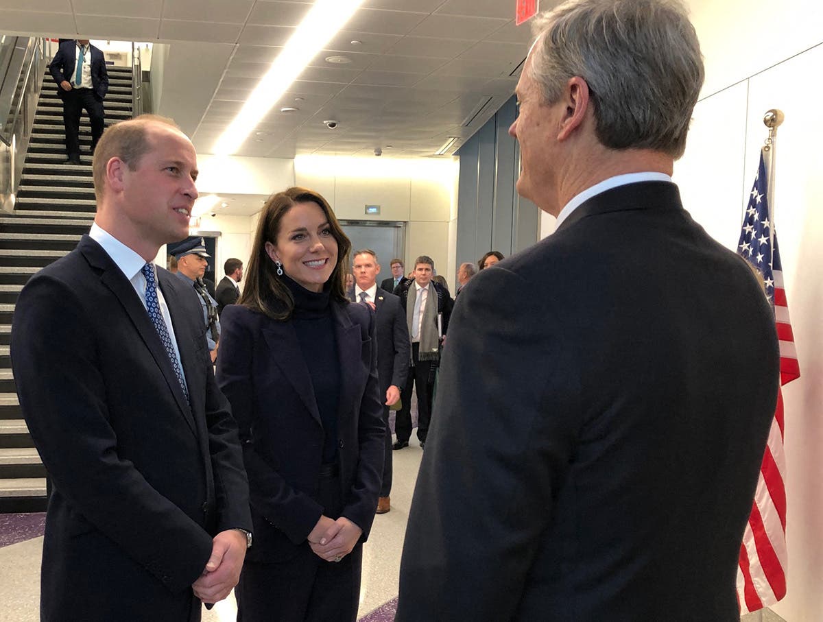 Kate and William make first public appearance in Boston after he ...