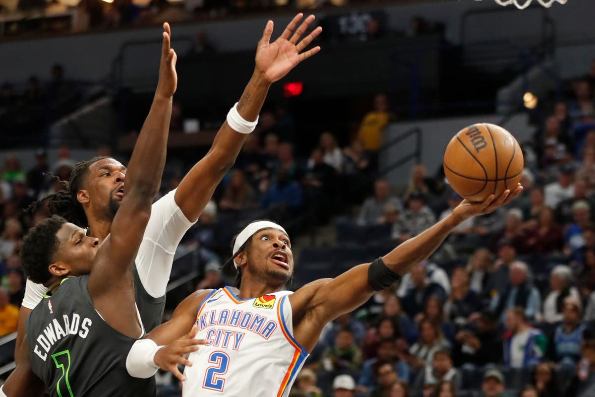En un duelo físico, Thunder vence a los Timberwolves | Independent Español