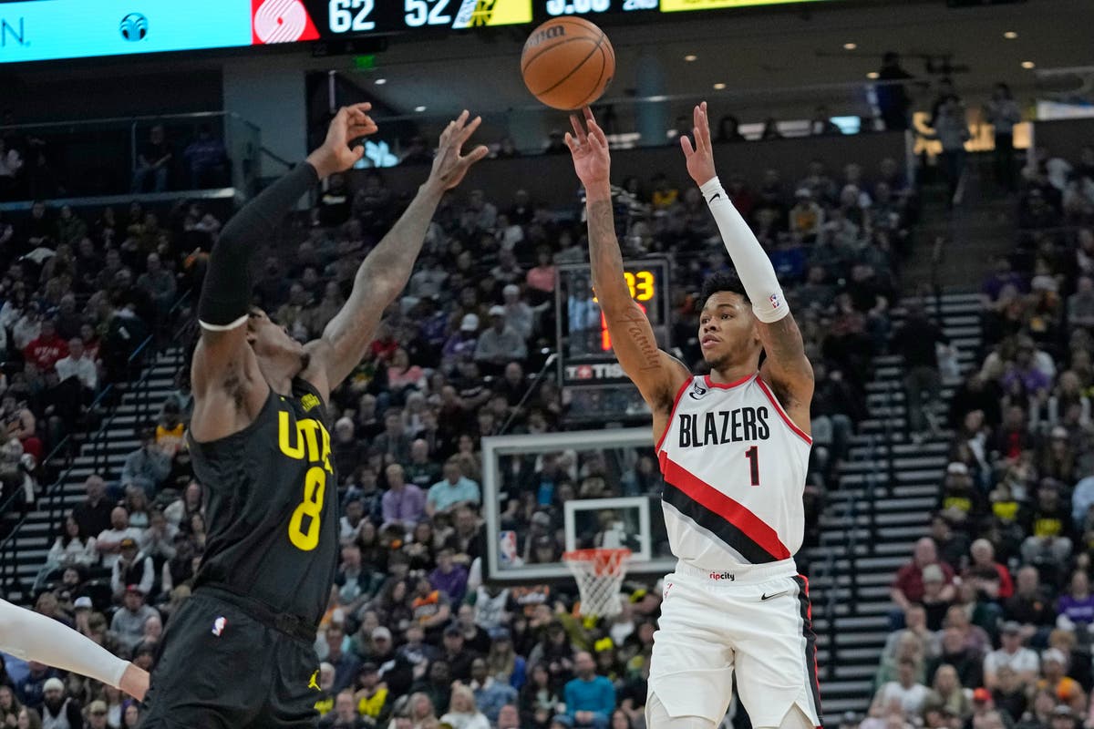 Simons anota 45 puntos y lidera a Portland ante Utah | Independent Español