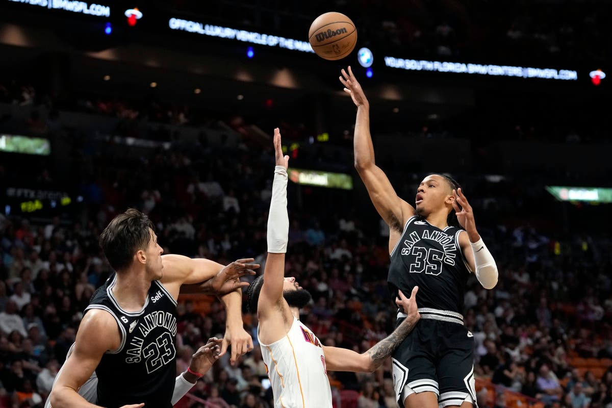 Spurs celebran aniversario de Popovich venciendo al Heat | Independent ...