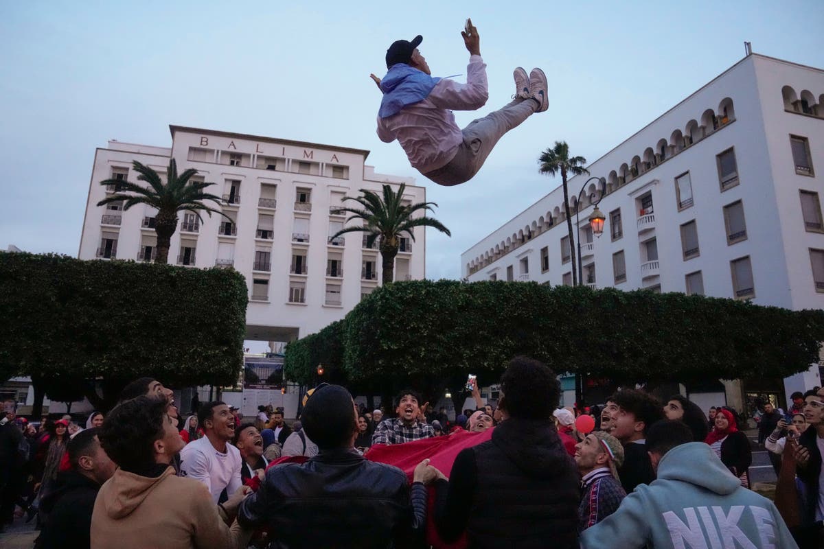 Fans in France, Morocco gear up for historic World Cup match | The ...