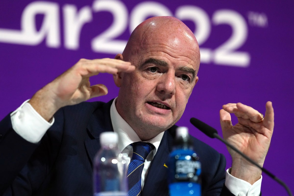 O Chefe Da FIFA Gianni Infantino Confirma A Expans o Da Copa Do Mundo O Chefe Da FIFA Gianni Infantino Confirma A Expans o Da Copa Do Mundo