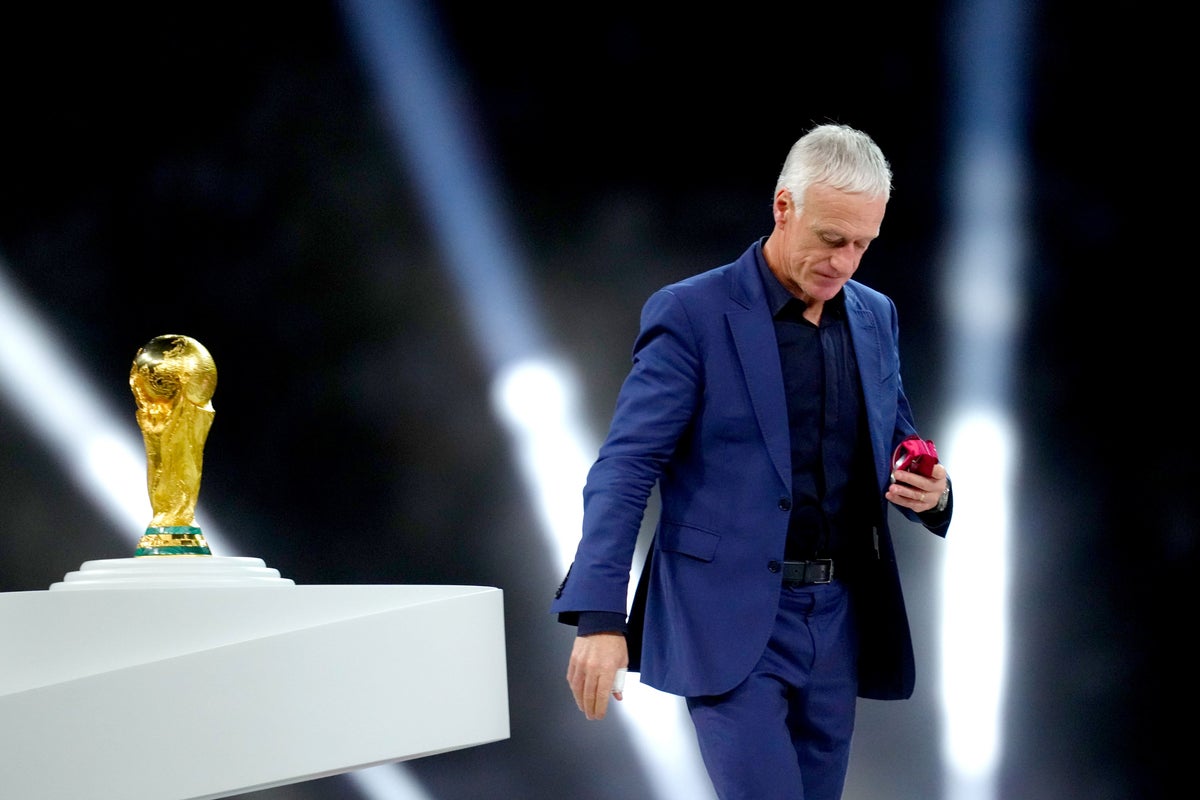 World Cup final: Didier Deschamps deflated as France lose final after ...