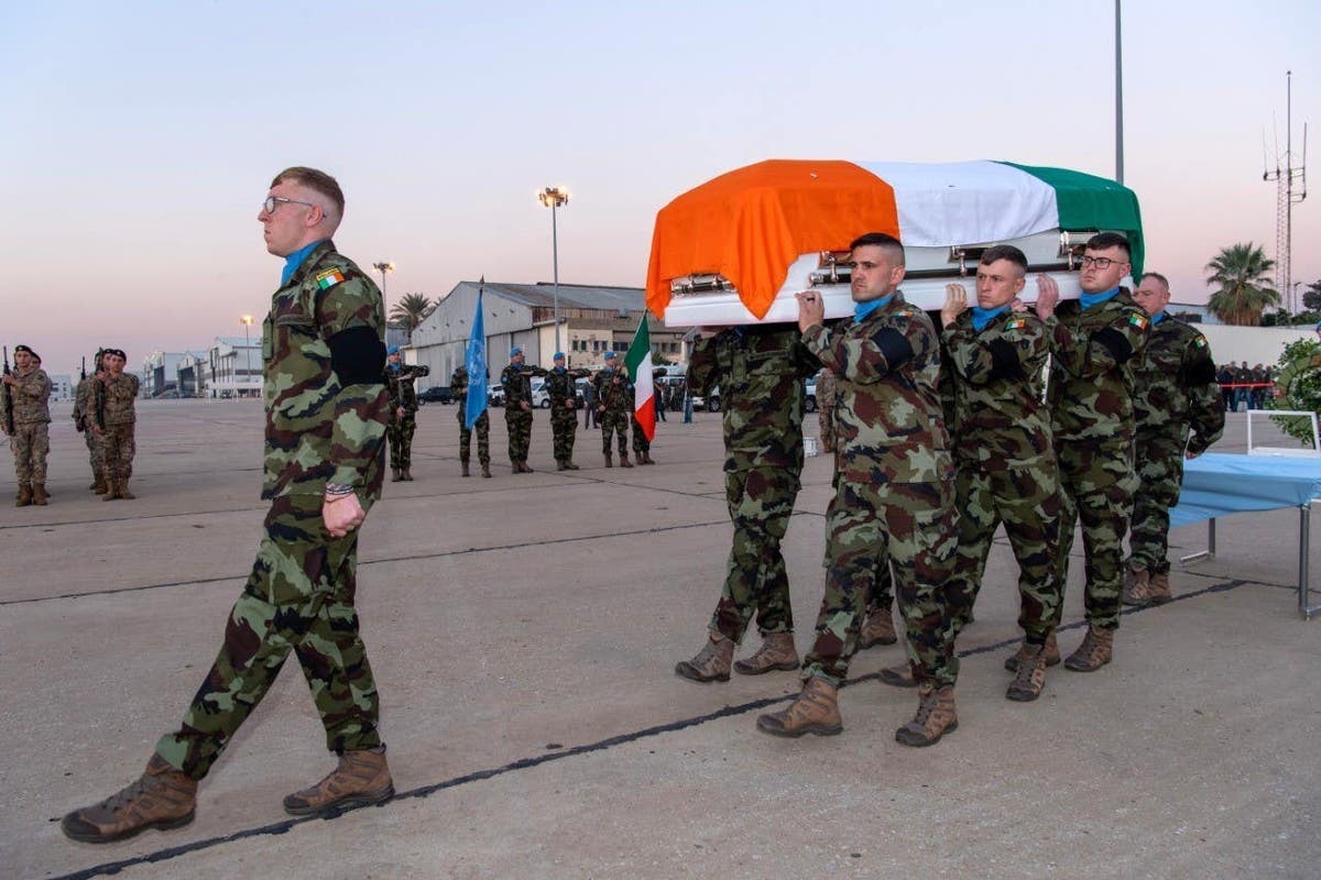 Body of Irish UN peacekeeping soldier Sean Rooney to arrive home on ...
