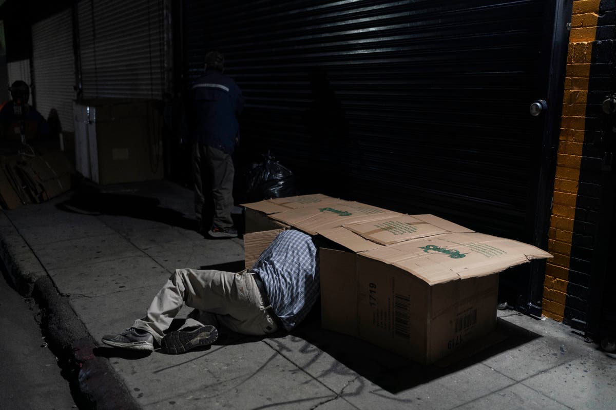 US homeless numbers stay about the same as before pandemic | The ...