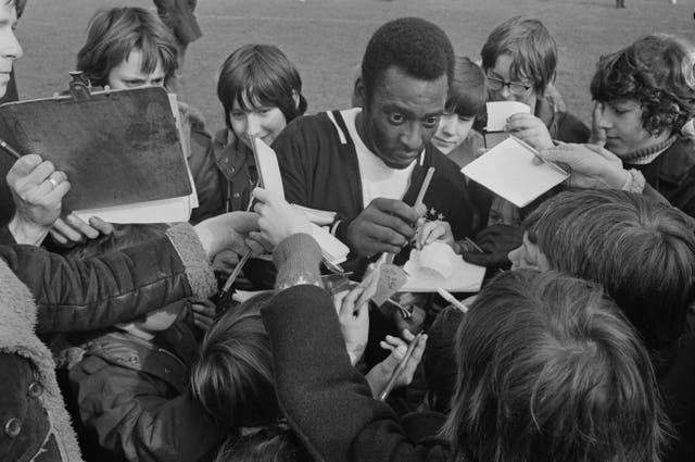 Pele in pictures: Images from the life and career of Brazil’s football ...