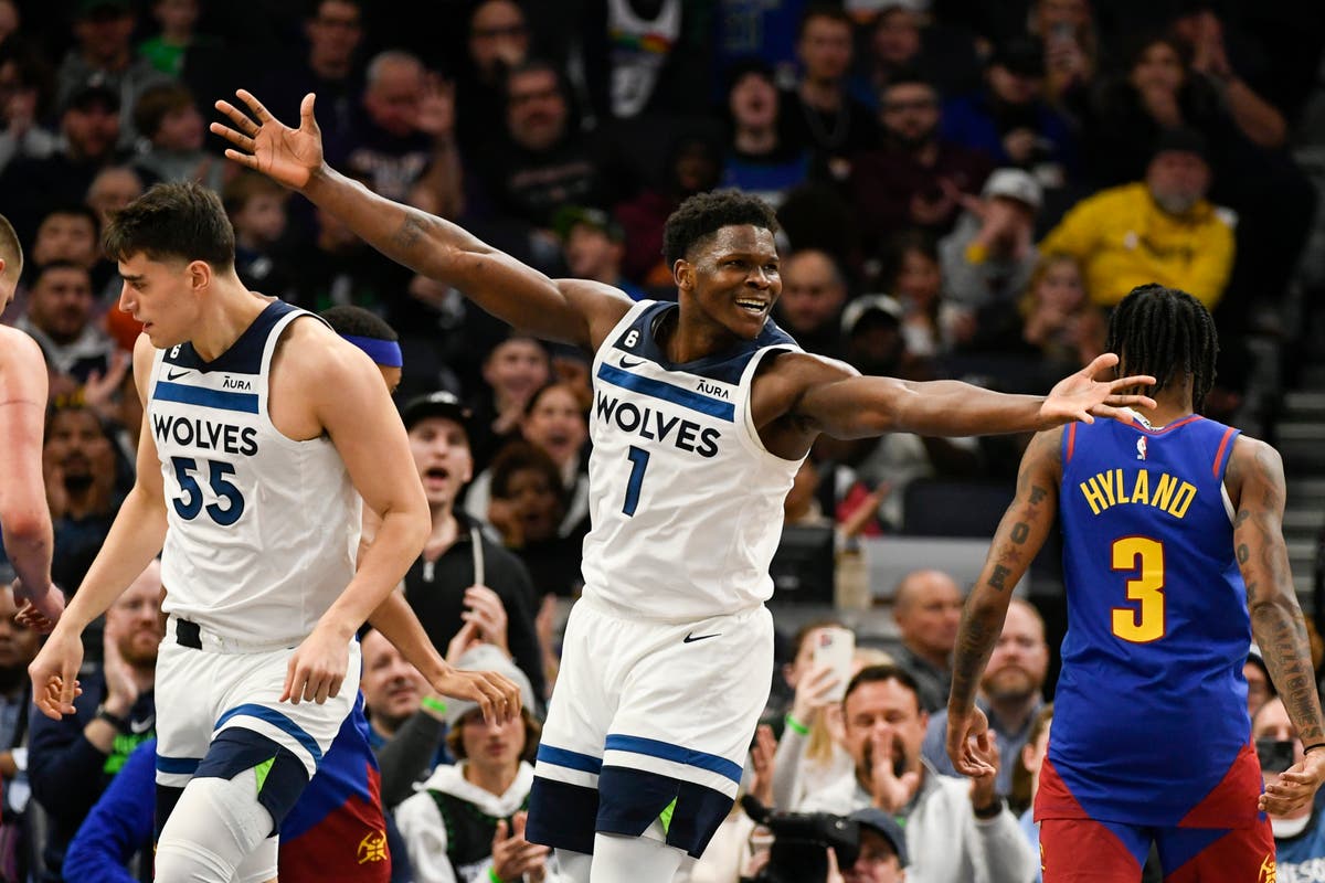 Timberwolves se sostienen y vencen por 124-111 a Nuggets | Independent ...
