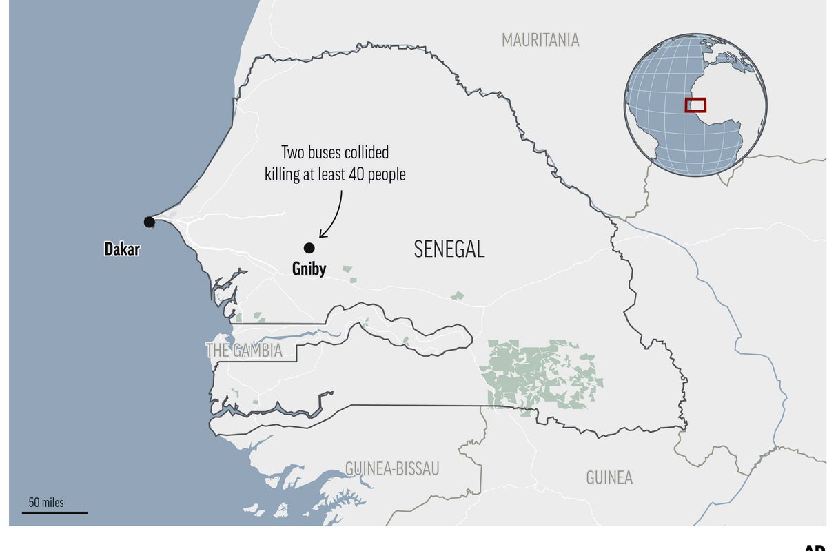 40 people killed, dozens injured in bus crash in Senegal | The Independent