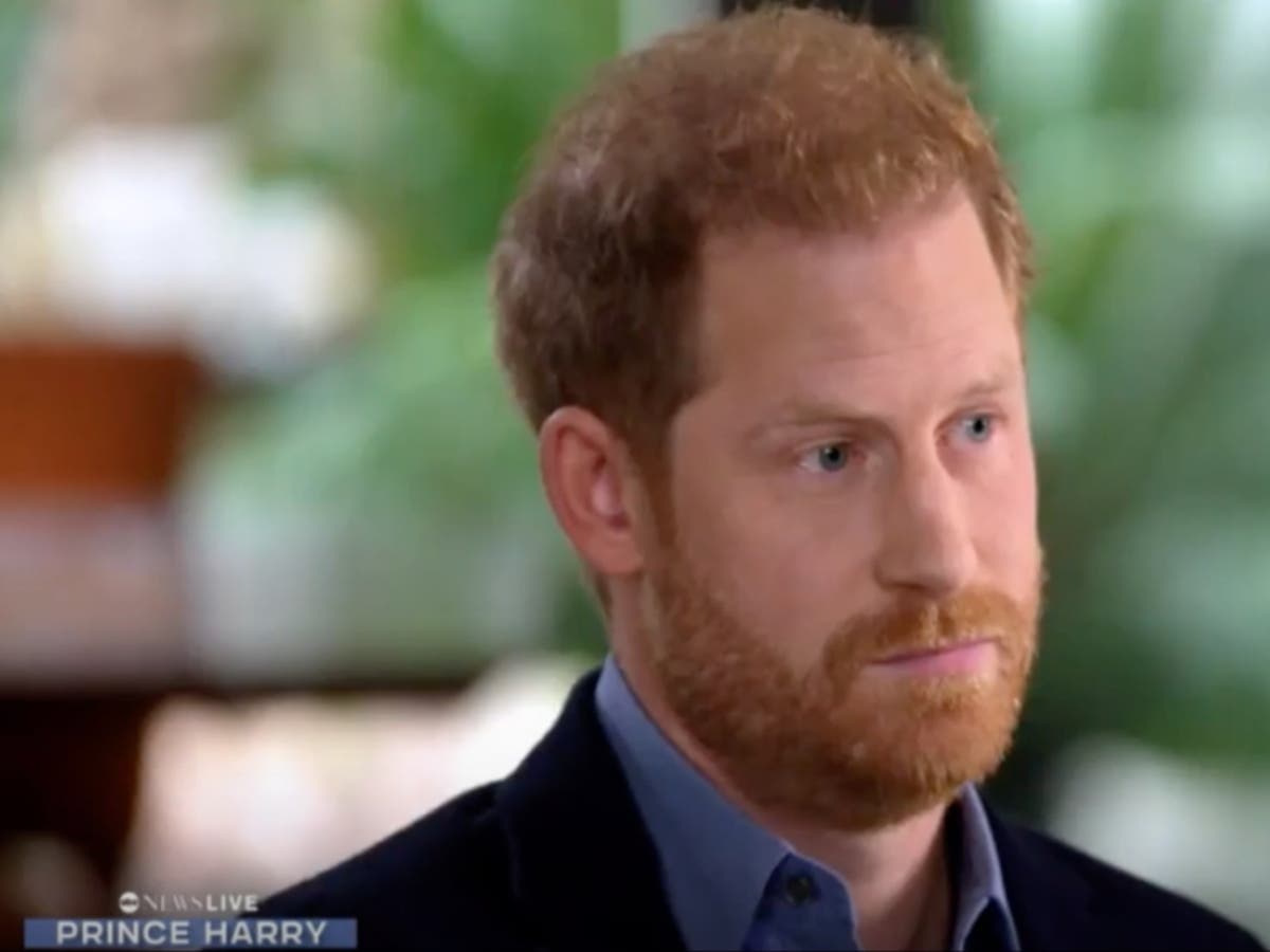 Prince Harry says he is ‘not angry anymore’ and that he is ‘exactly ...
