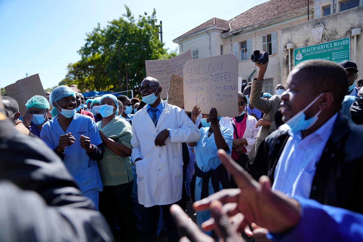 Zimbabwe threatens health workers with jail if they strike | The ...