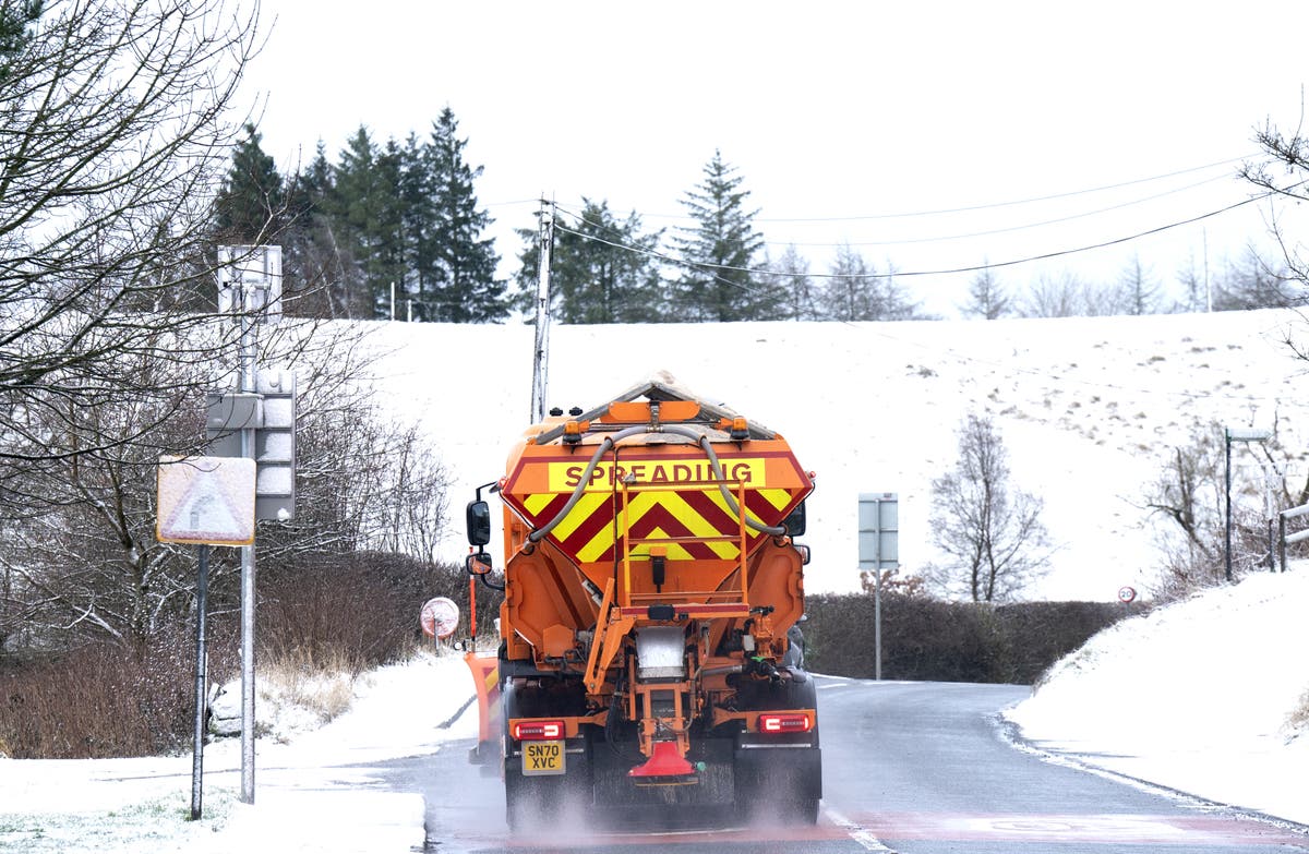 Severe cold weather alert issued as snow to hit parts of UK | The ...