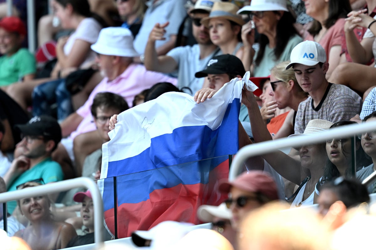 Australian Open 2023 bans Russian flags after ‘disruption’ | The ...