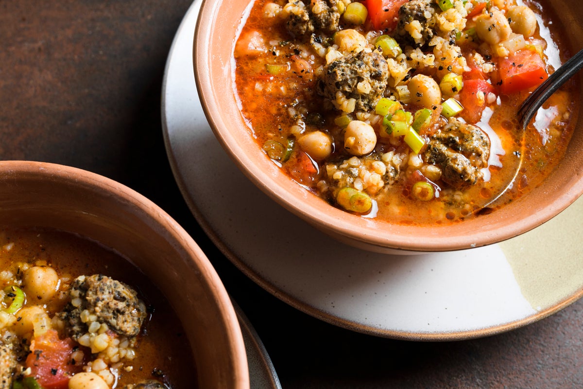 Ramadan inspires a Moroccan-spiced lamb-chickpea soup | The Independent