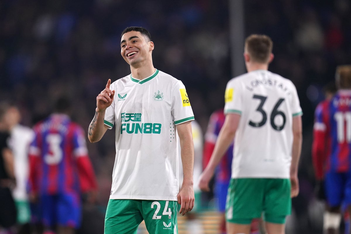 Newcastle extend unbeaten run and climb to third with Crystal Palace ...