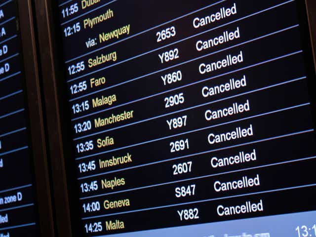 flight cancellations - latest news, breaking stories and comment - The ...