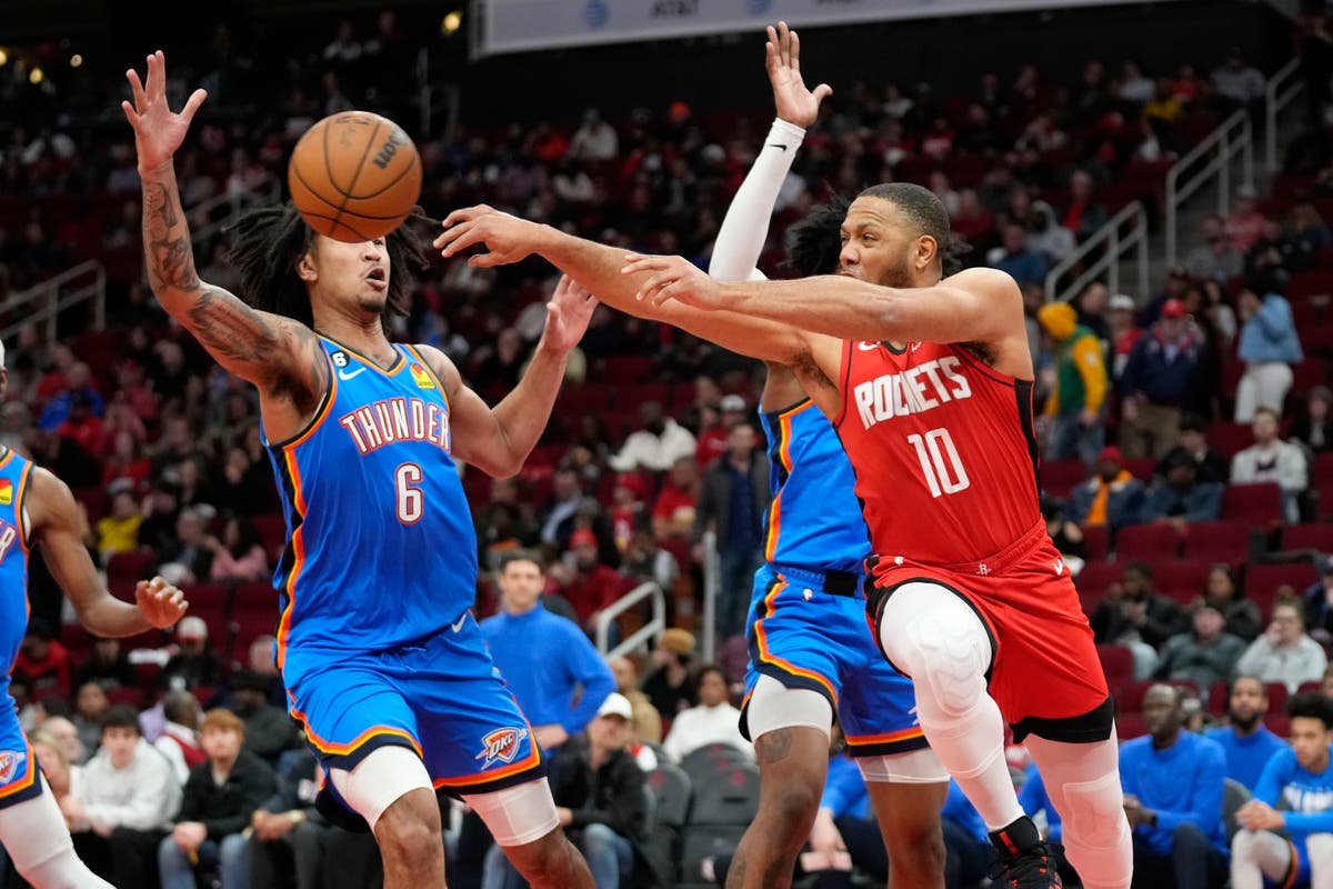 Gordon anota 25 y Rockets vencen a Thunder | Independent Español