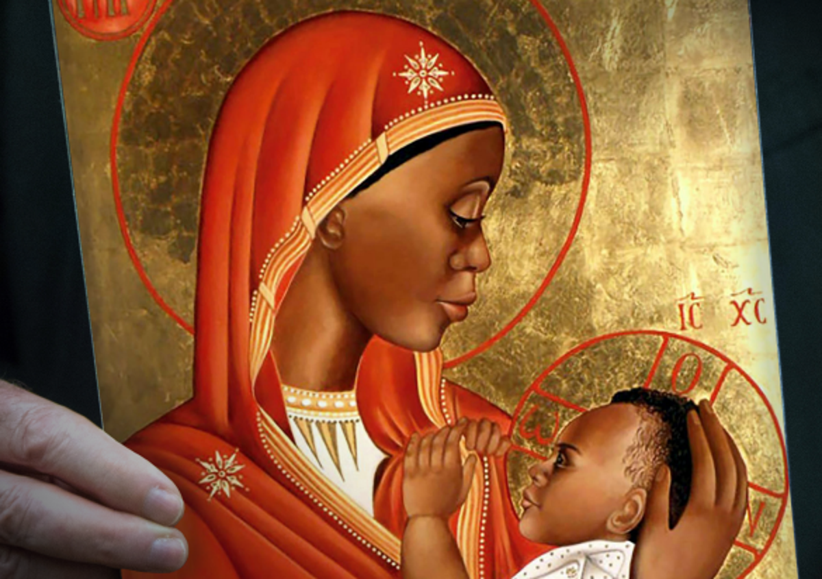 Catholic church unveils Black Mary and Jesus posters in anti-racism ...